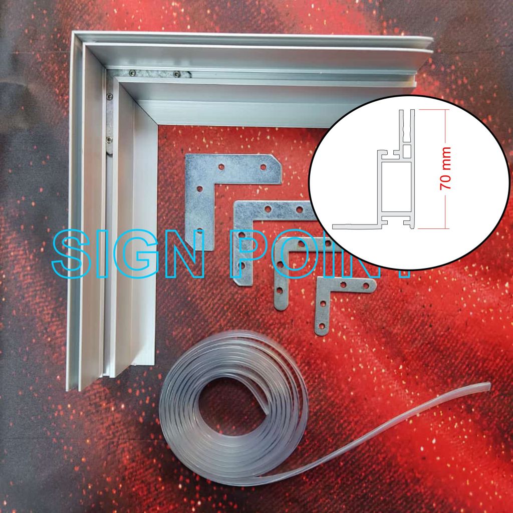 Aluminium Profiles – All signage materials