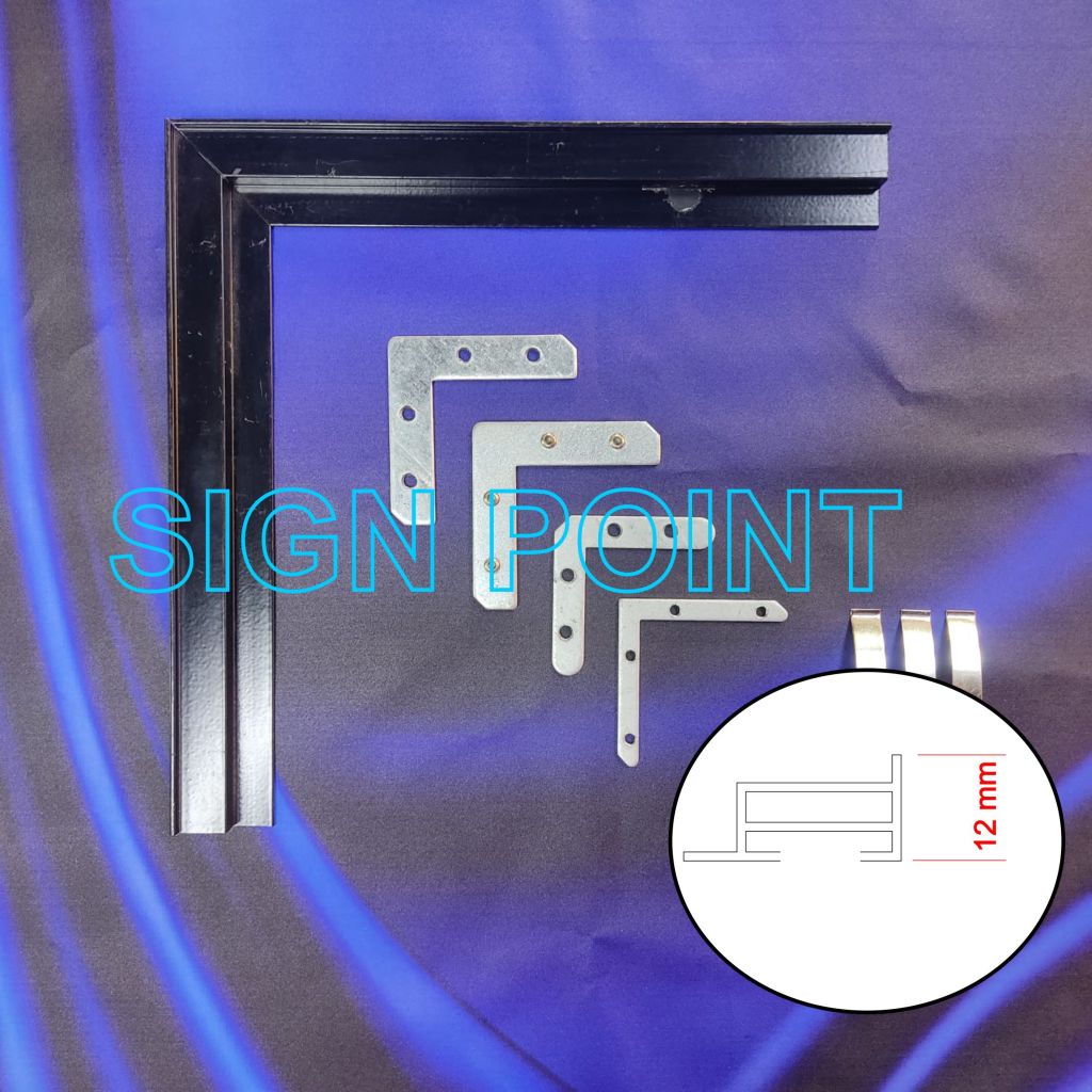 Aluminium Profiles – All signage materials