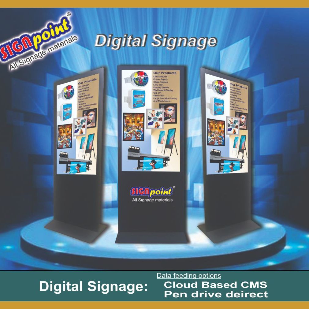 All signage materials